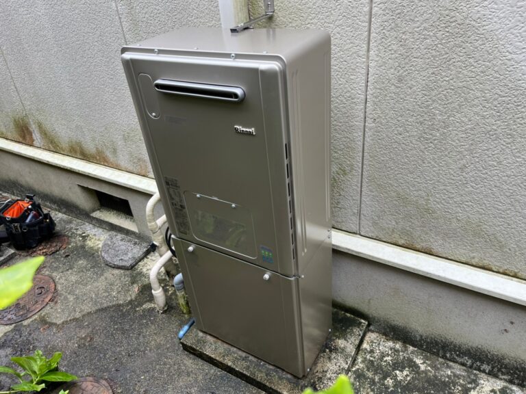ガス給湯器交換 Rinnai RVD-E2405SAW2-1（A） MBC-240V 据置台 WOP-7201A【京都市右京区】 – 株式会社 ...