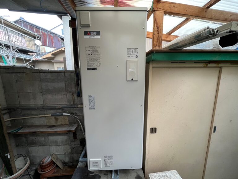 三菱 電気温水器交換 給湯専用タイプ 角形 SRG-376G 【京都市上京区】 – 株式会社ワットムセン ｜家電・電気・ガス機器・水廻り 交換工事専門店｜住まいの身近なかかりつけ